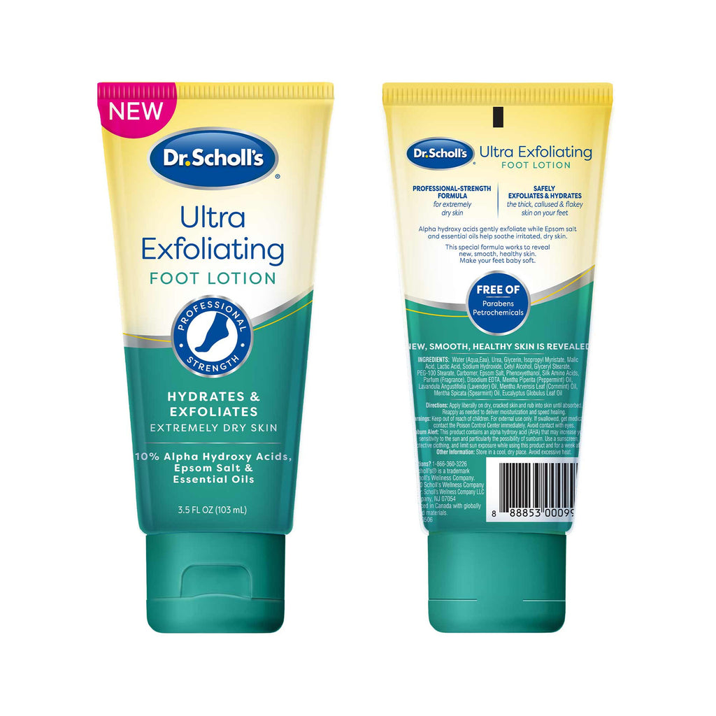 Dry, Flaky Skin Remover Ultra-Exfoliating Foot Lotion | Dr. Scholl's PH – Dr Scholl's PH